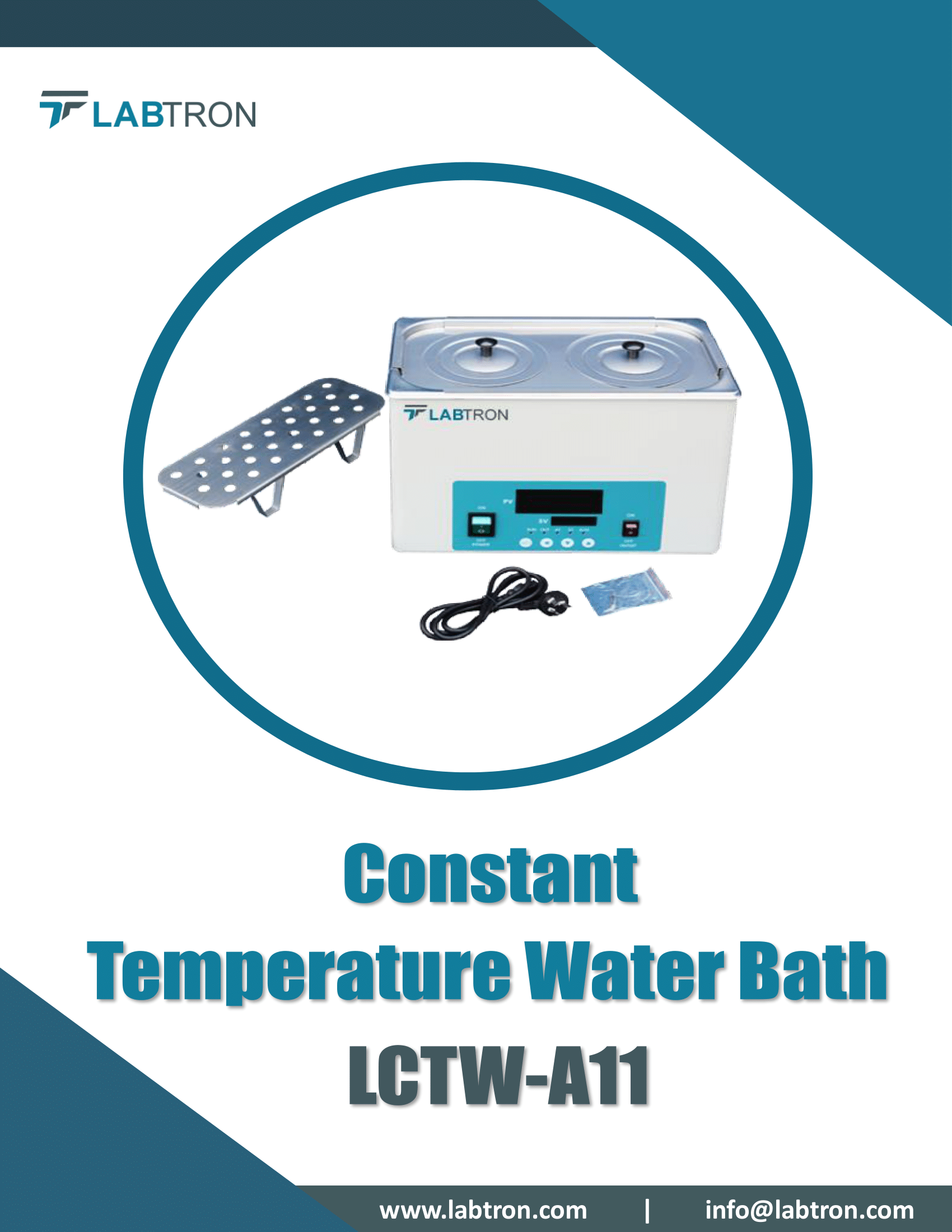 Constant Temperature Water Bath LCTW-A11 Operating Manual