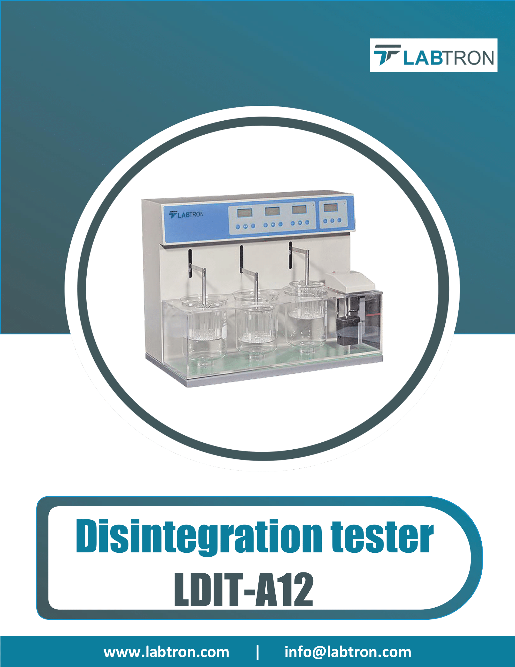 Disintegration tester LDIT-A12 Operating Manual | Labtron