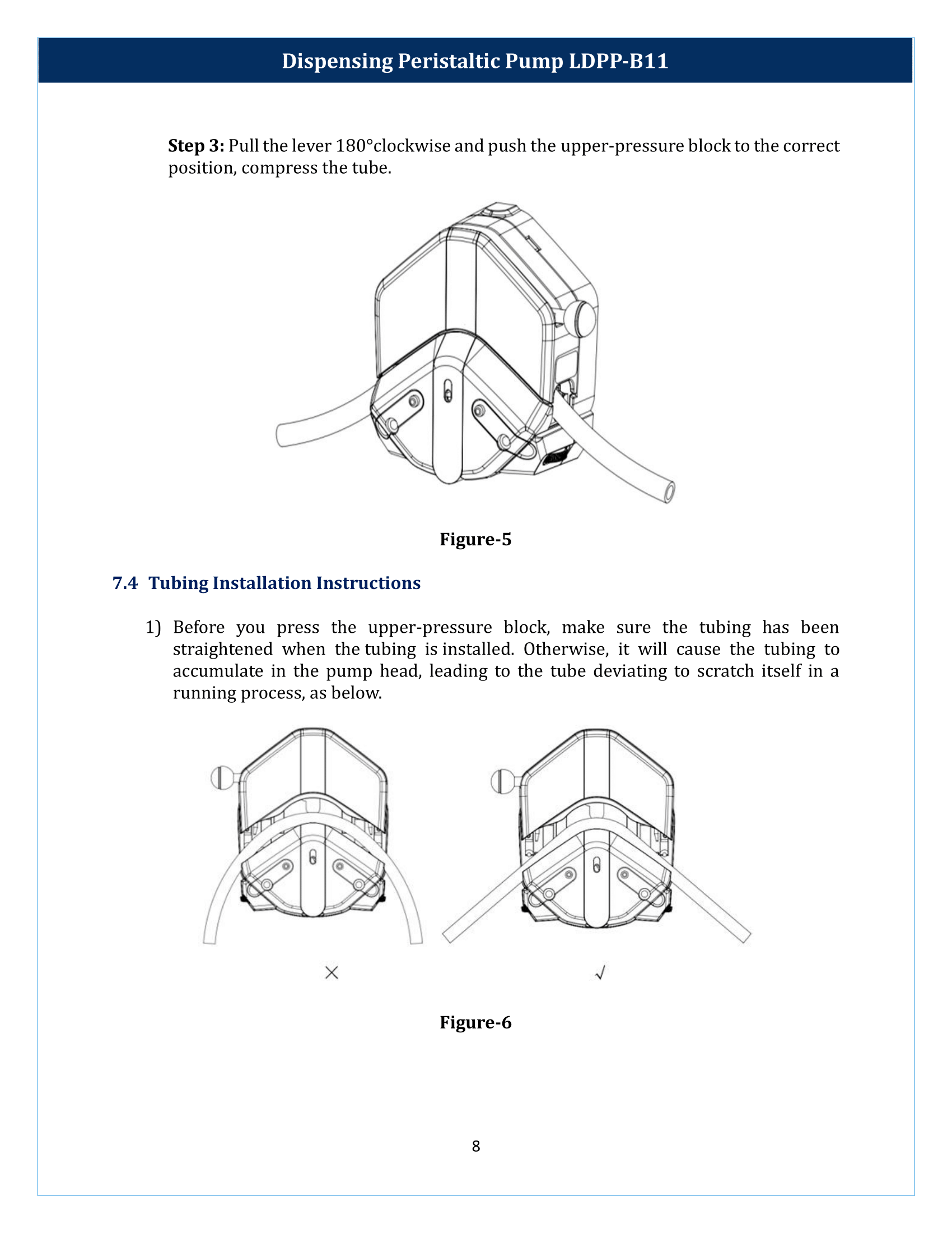 Dispensing Peristaltic Pump LDPP-B11 Operating Manual | Labtron