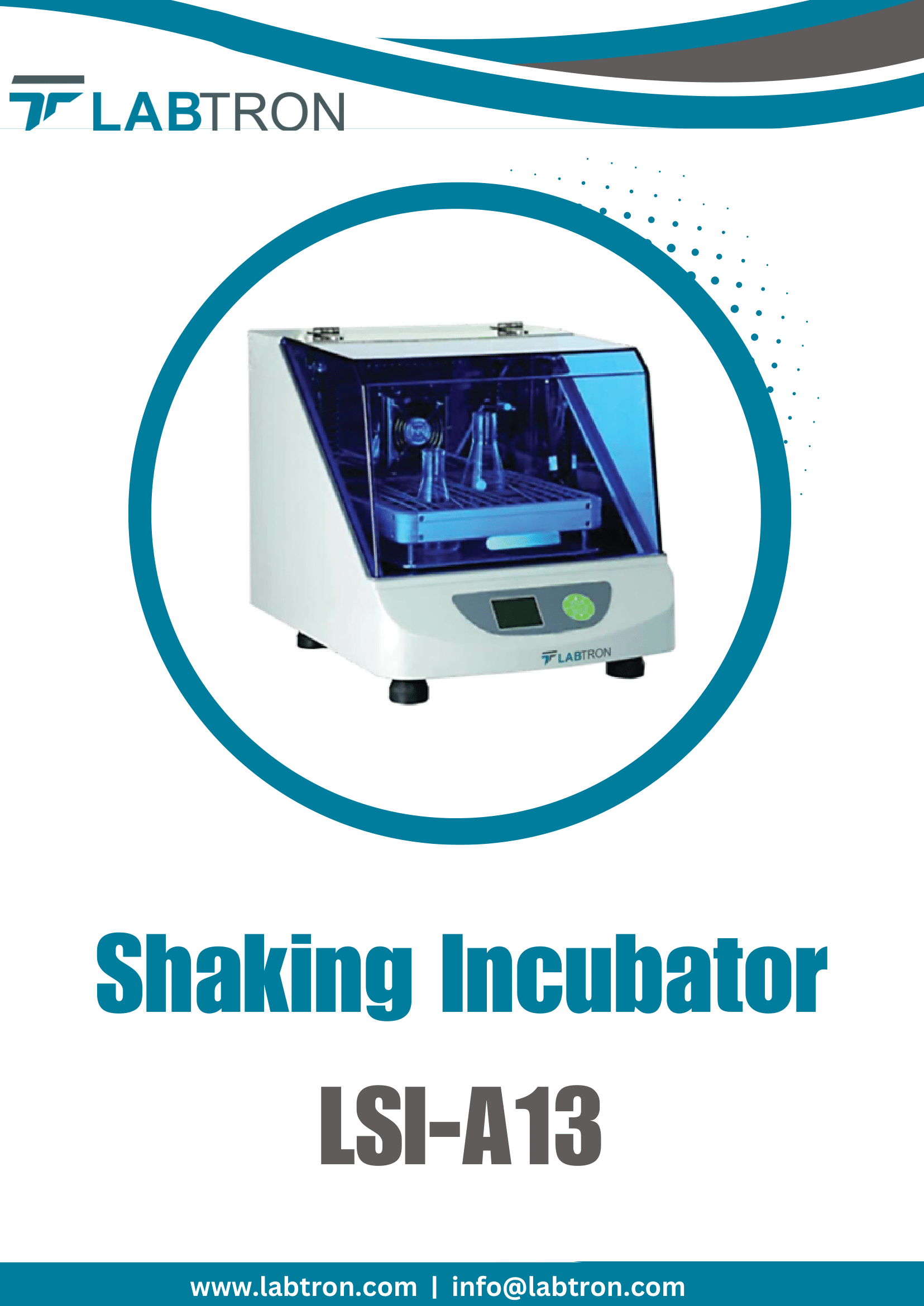 Shaking Incubator LSI-A13 Operating Manual | Labtron