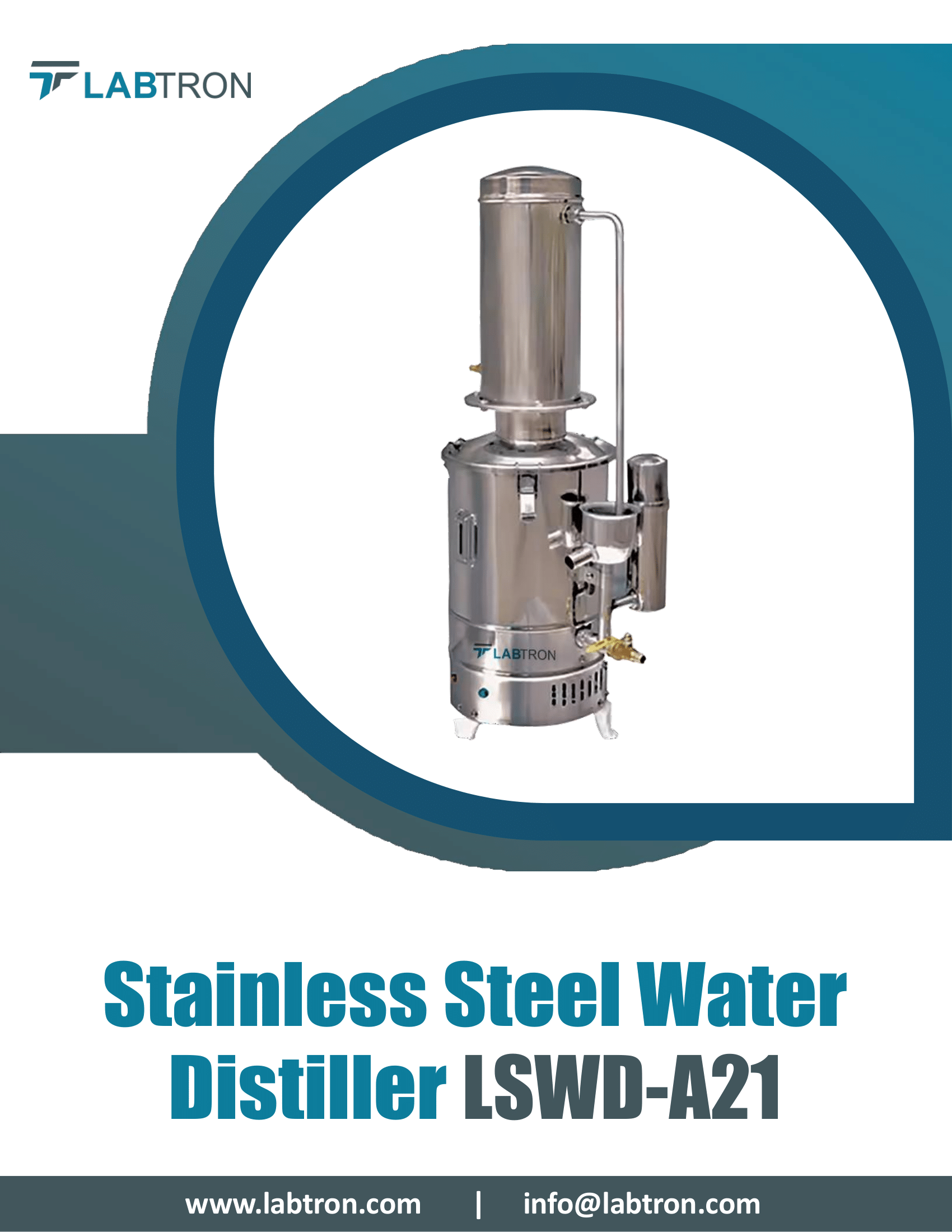 Stainless Steel Water Distiller LSWD-A21 Operating Manual