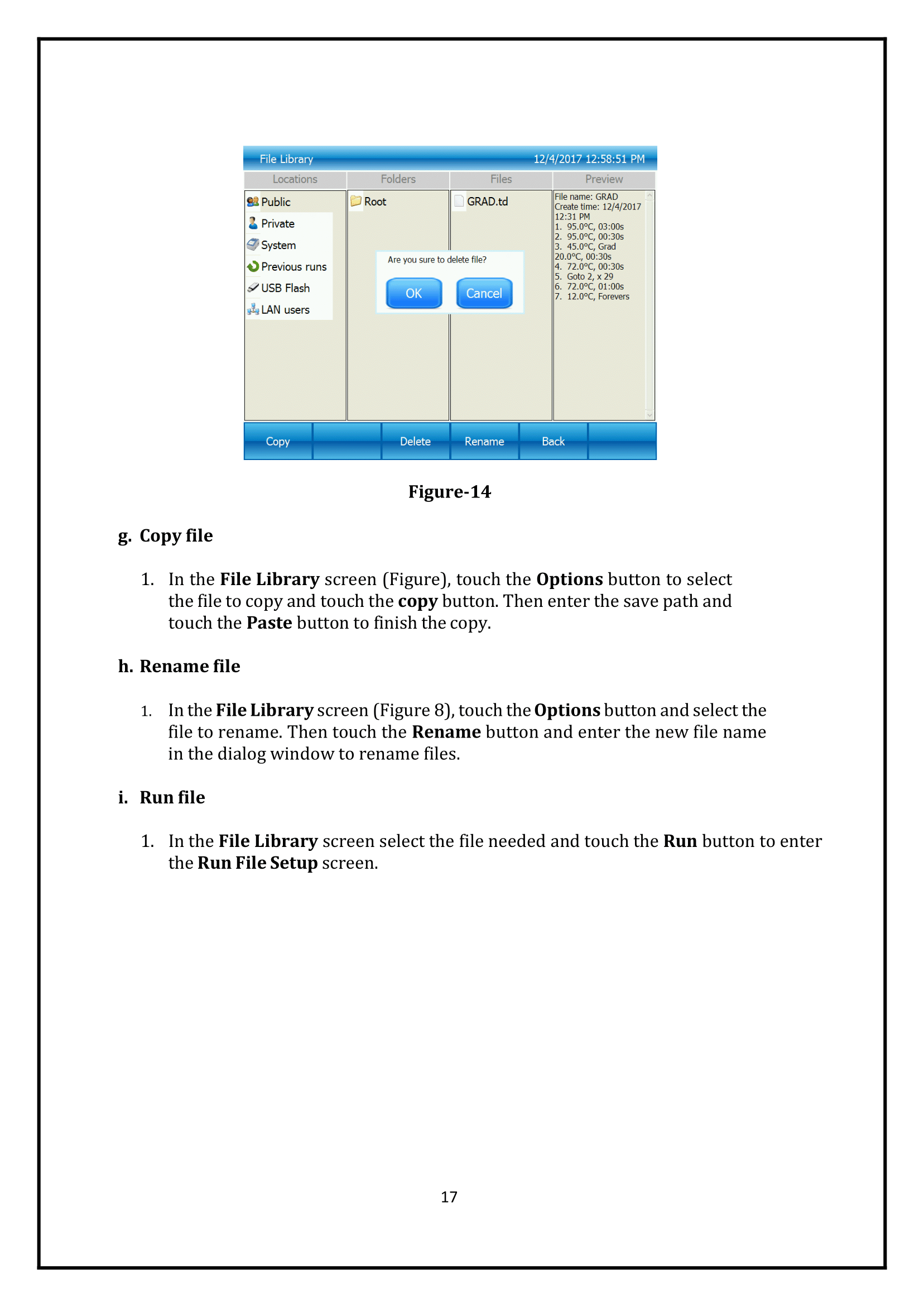 Touch Thermal Cycler Gradient LTCG-A10 Operating Manual | Labtron