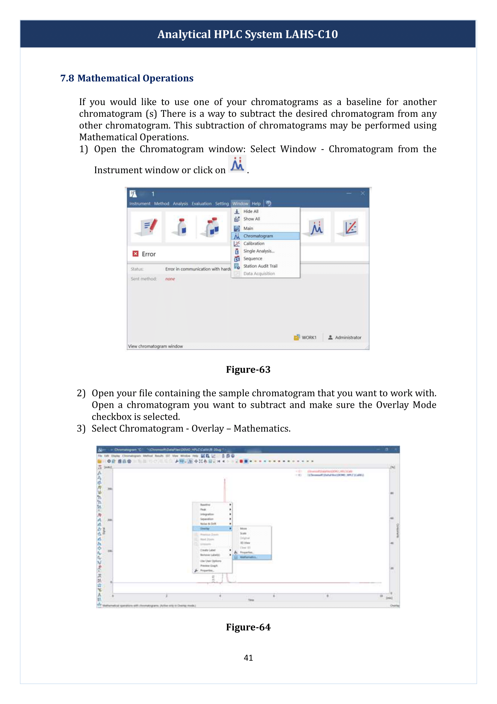 Analytical HPLC System LAHS-C10 Operating Manual | Labtron