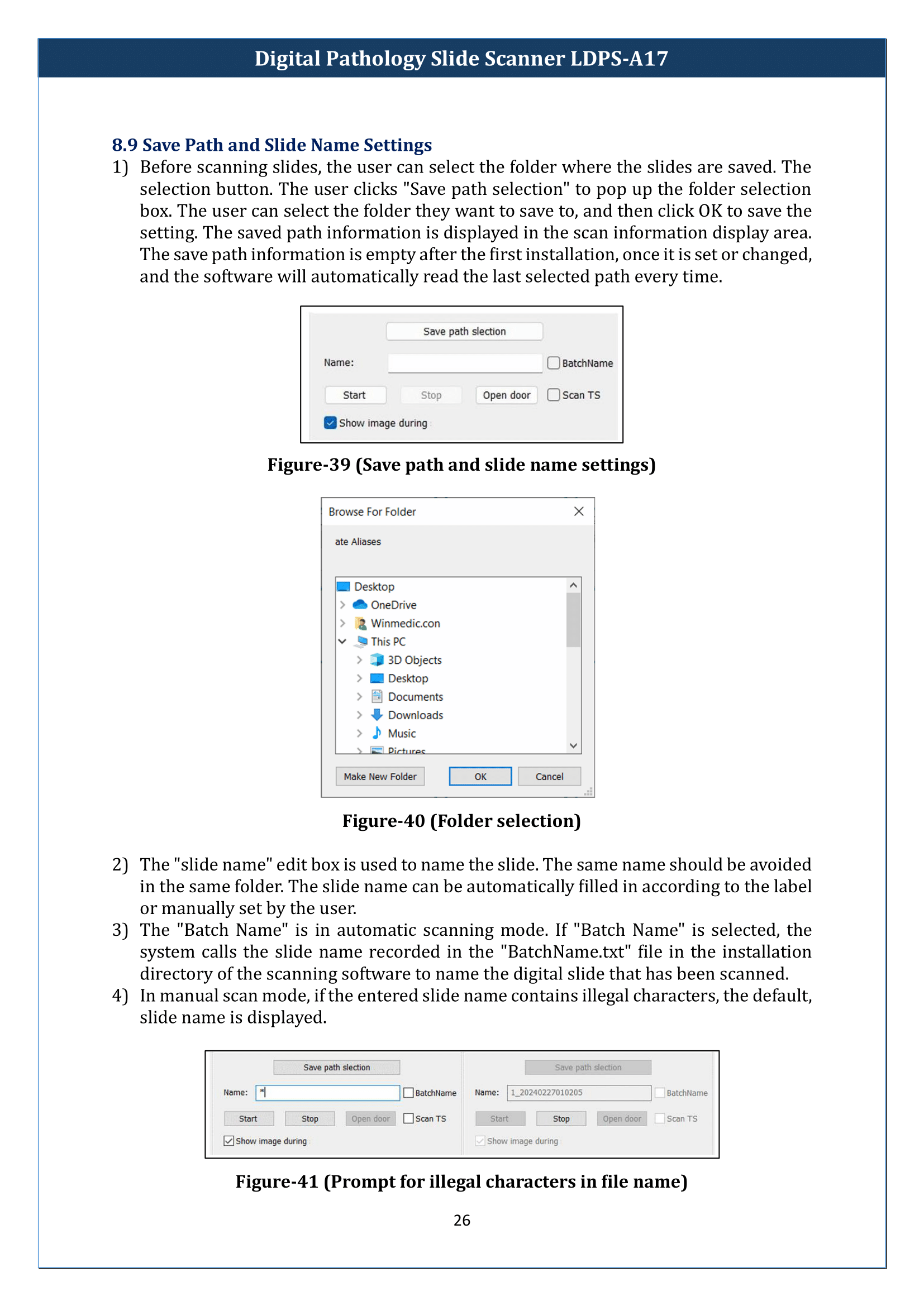 Digital Pathology Slide Scanner LDPS-A17 Operating Manual