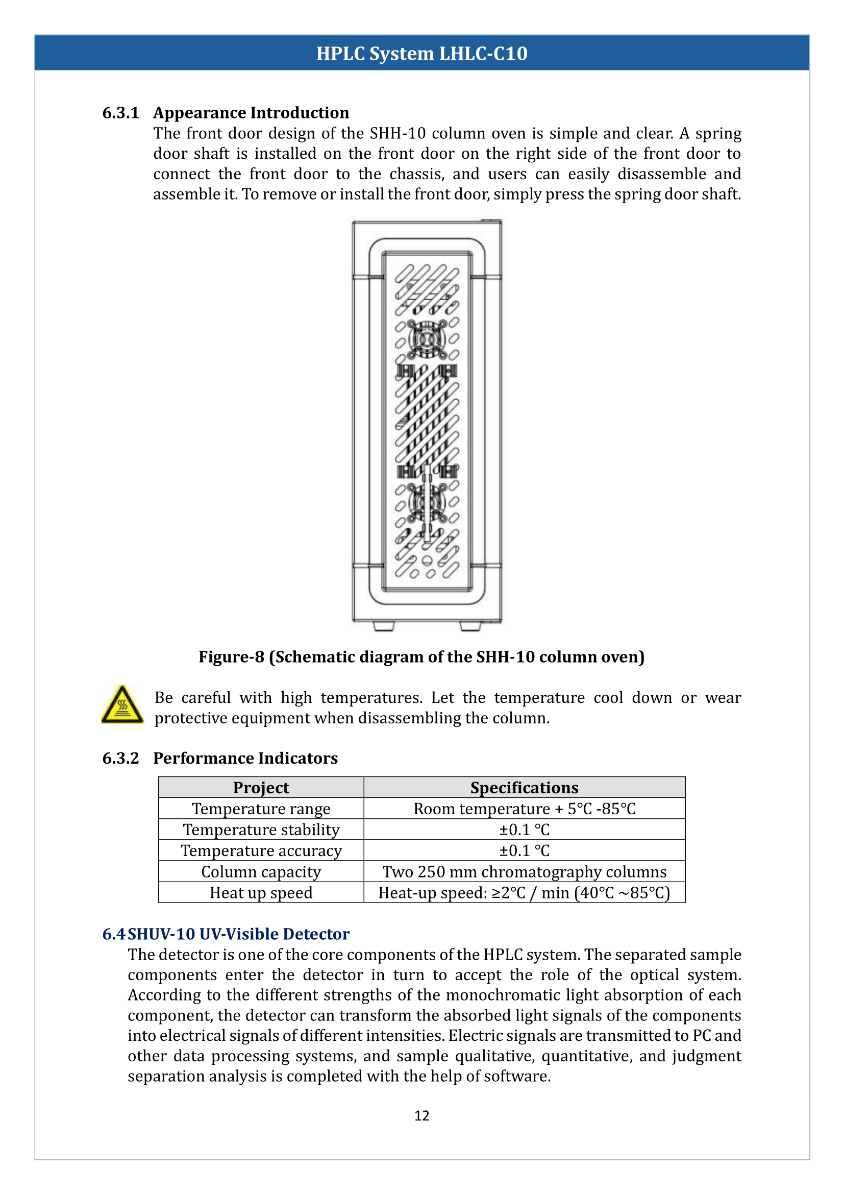 HPLC System LHLC-C10 Operating Manual | Labtron
