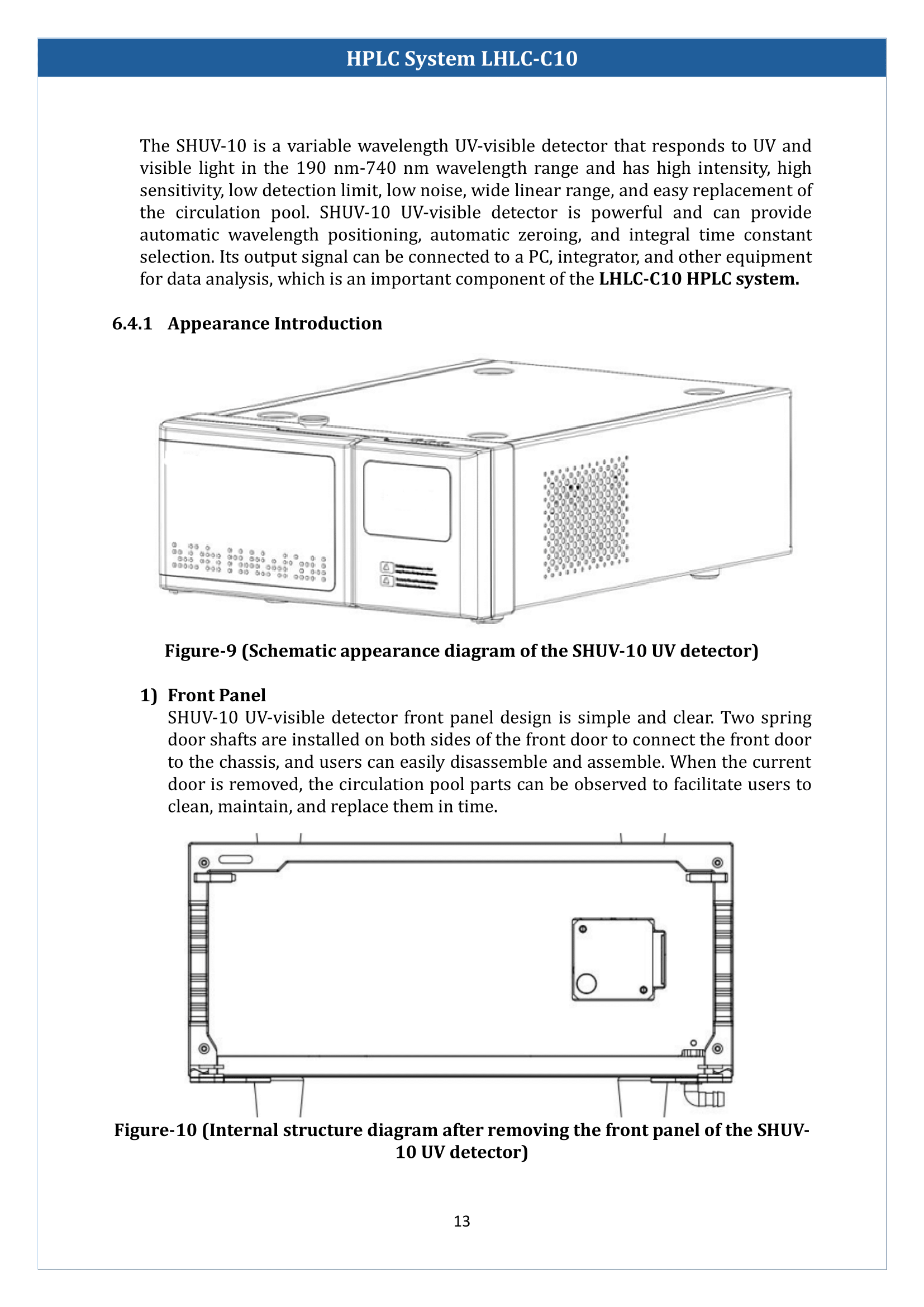HPLC System LHLC-C10 Operating Manual | Labtron