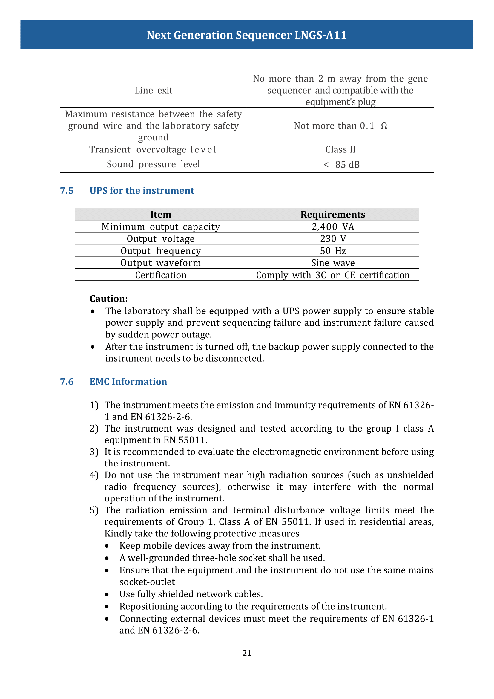 Next Generation Sequencer LNGS-A11 Operating Manual | Labtron