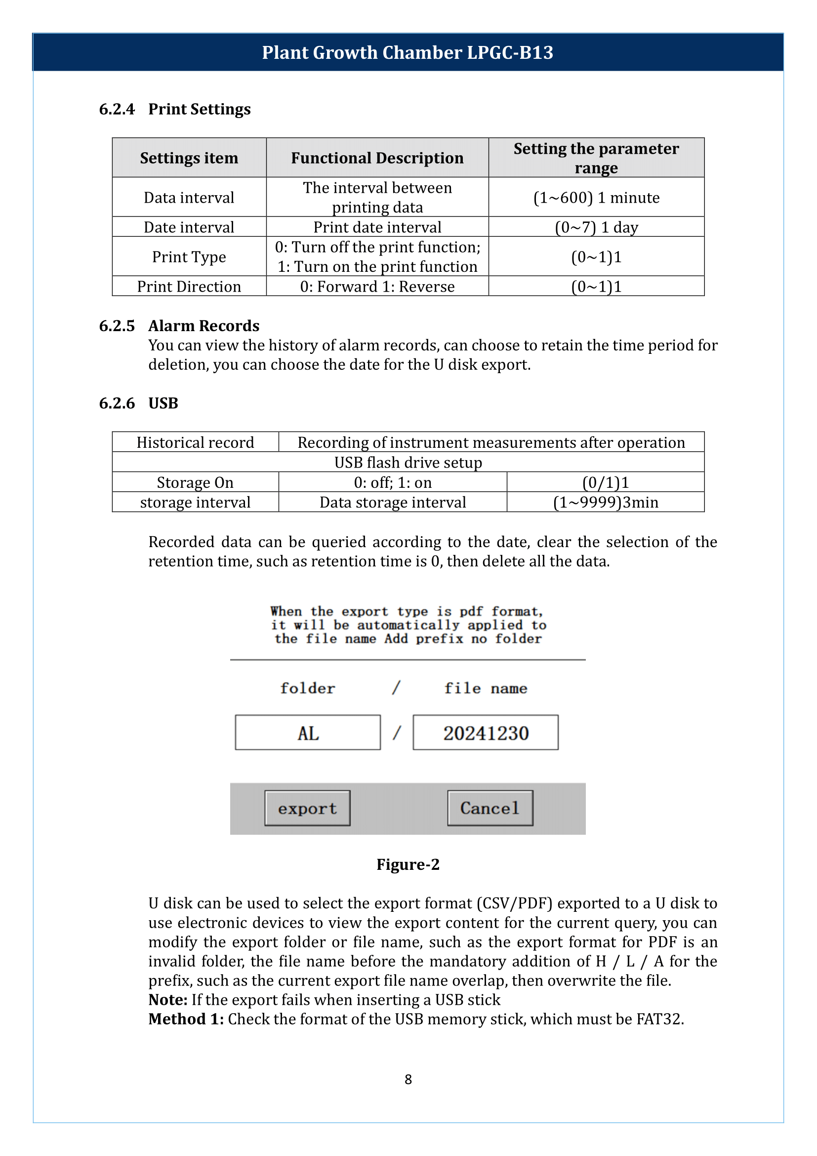 Plant Growth Chamber LPGC-B13 Operating Manual | Labtron