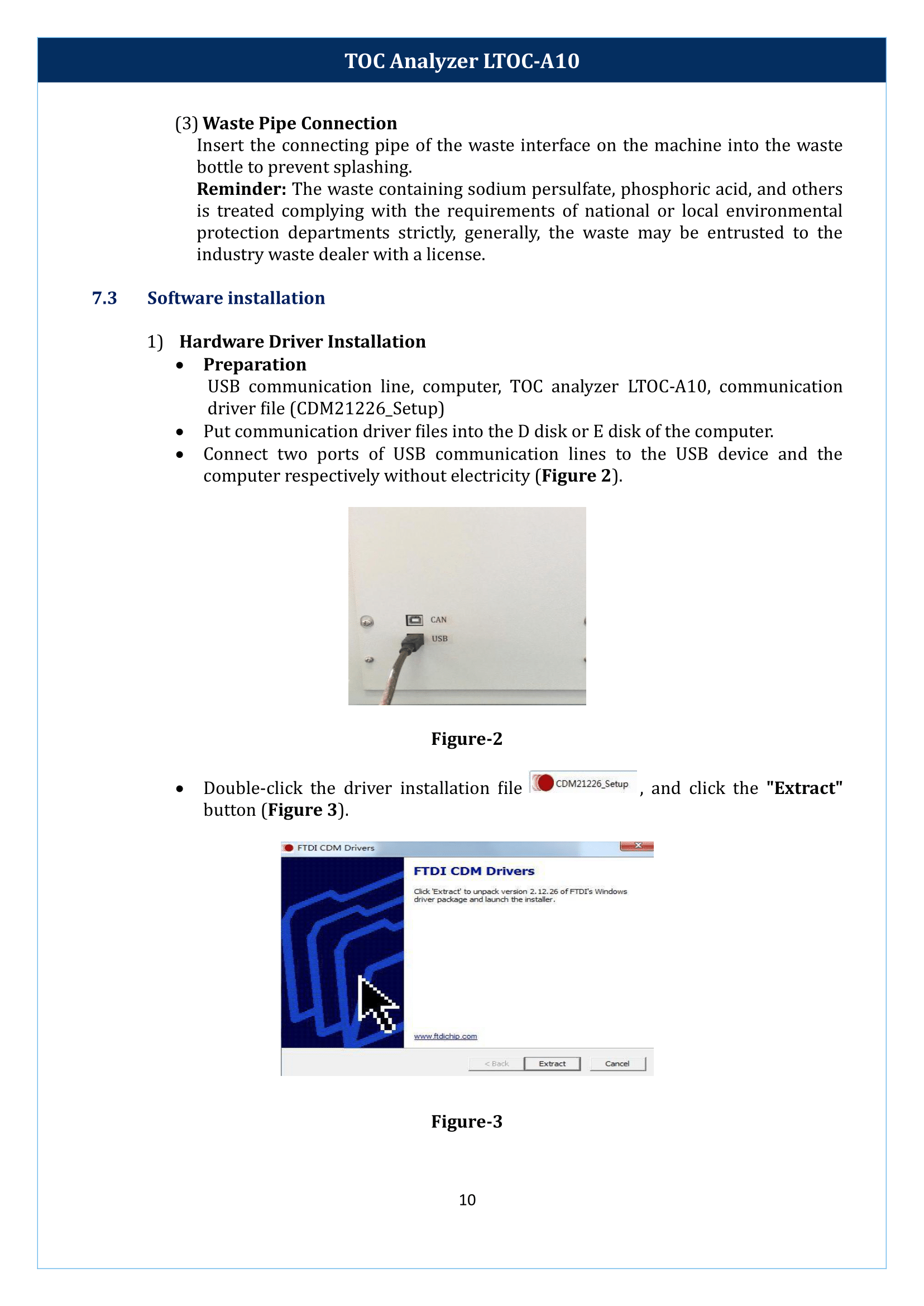 TOC Analyzer LTOC-A10 Operating Manual | Labtron