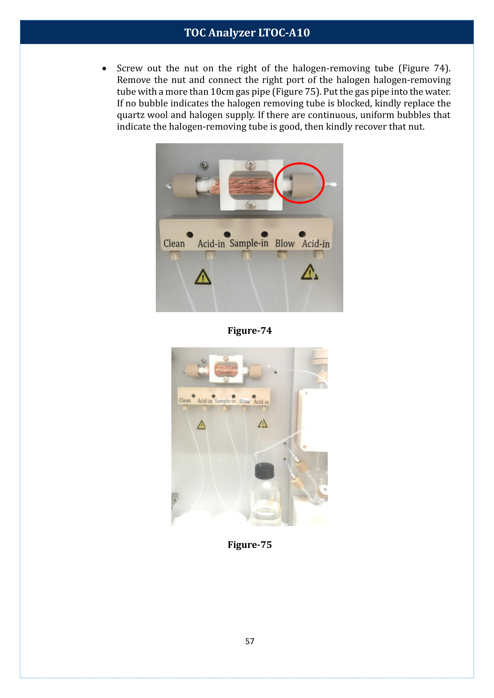 TOC Analyzer LTOC-A10 Operating Manual | Labtron