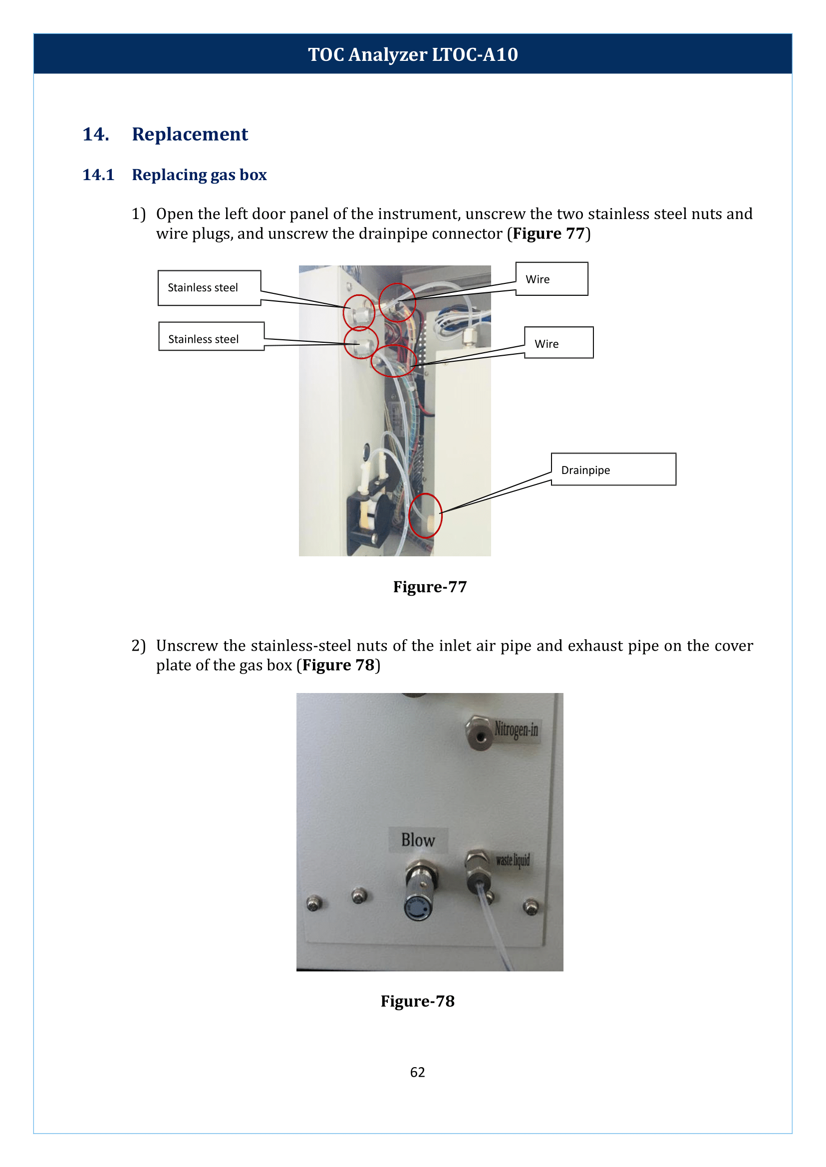 TOC Analyzer LTOC-A10 Operating Manual | Labtron