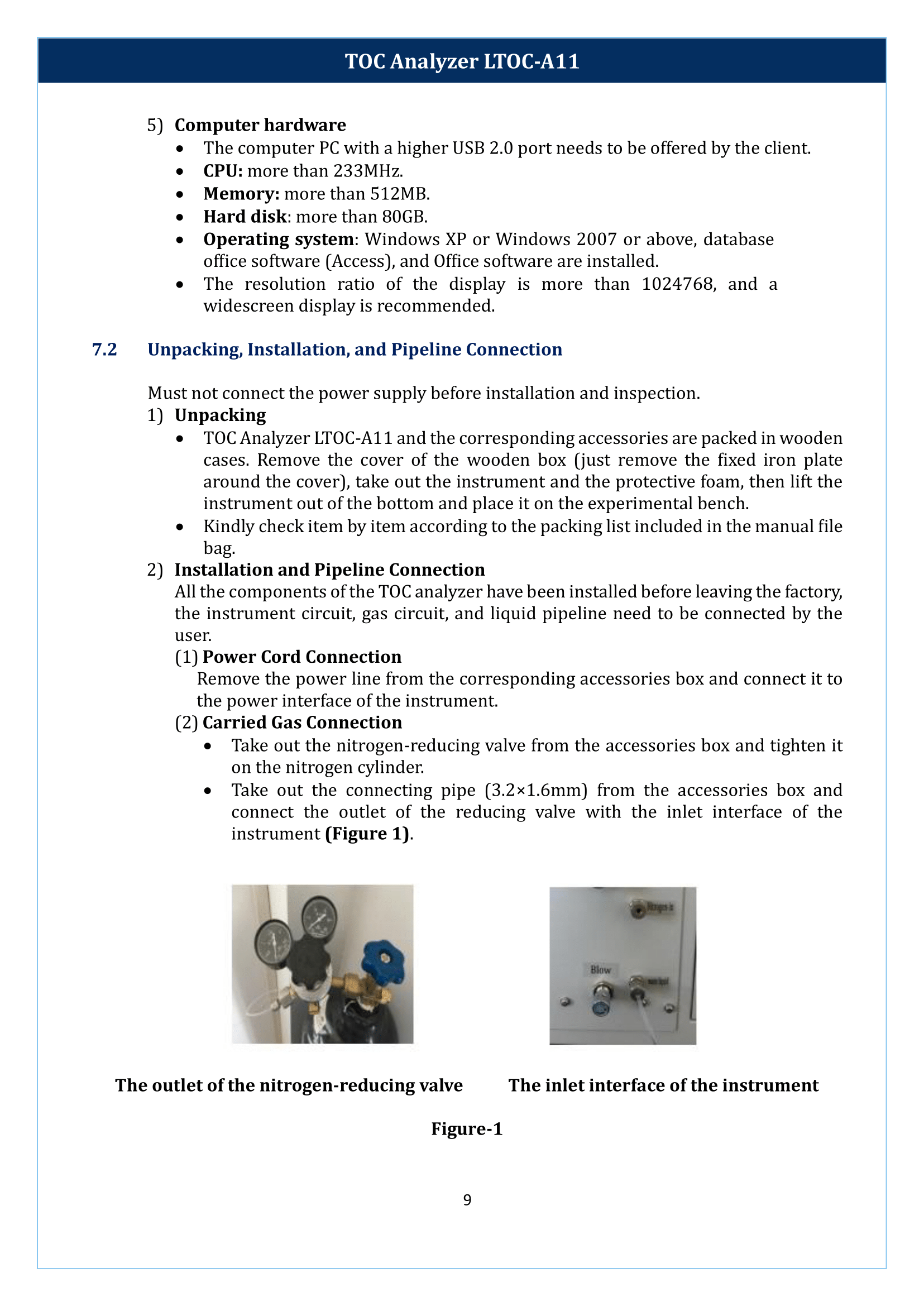 TOC Analyzer LTOC-A11 Operating Manual | Labtron