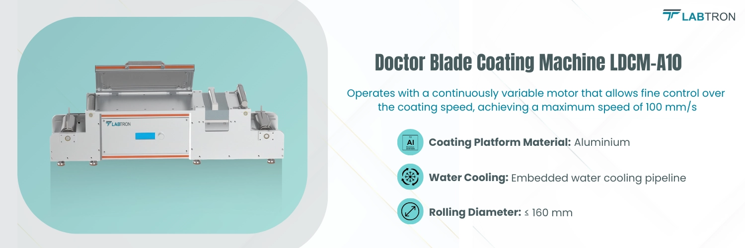 Doctor Blade Coating Machine LDCM-A10 | Blade Coater Supplier