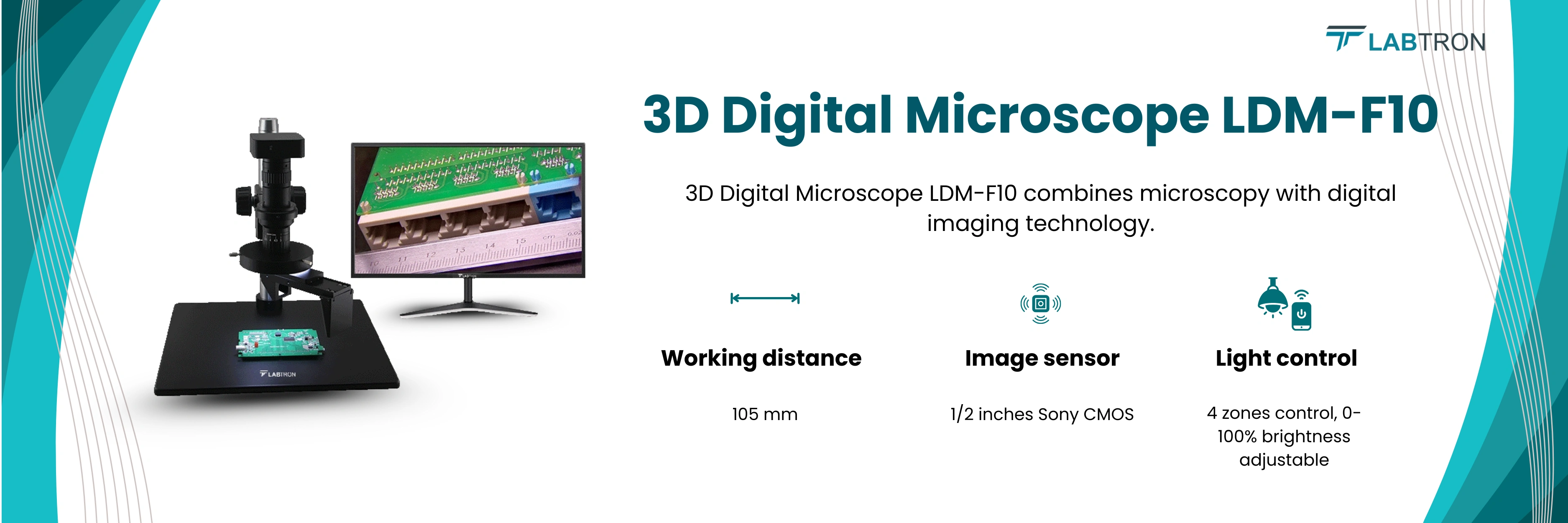 3D Digital Microscope LDM-F10 | 3D Digital Microscope Supplier