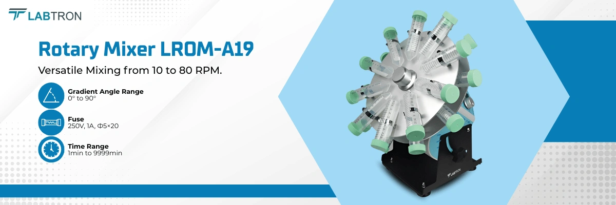 Rotary Mixer LROM-A19 | Laboratory Rotary Motion Mixer Supplier
